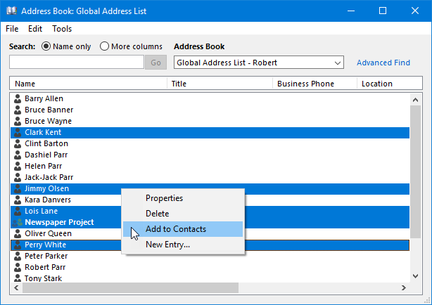 ShownInAddressBook Exchange/AD attribute; Remove disabled User from ...