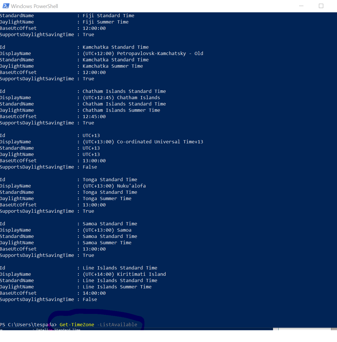 Powers hell set timezone for UK ( and others ) – 7 IT & Security