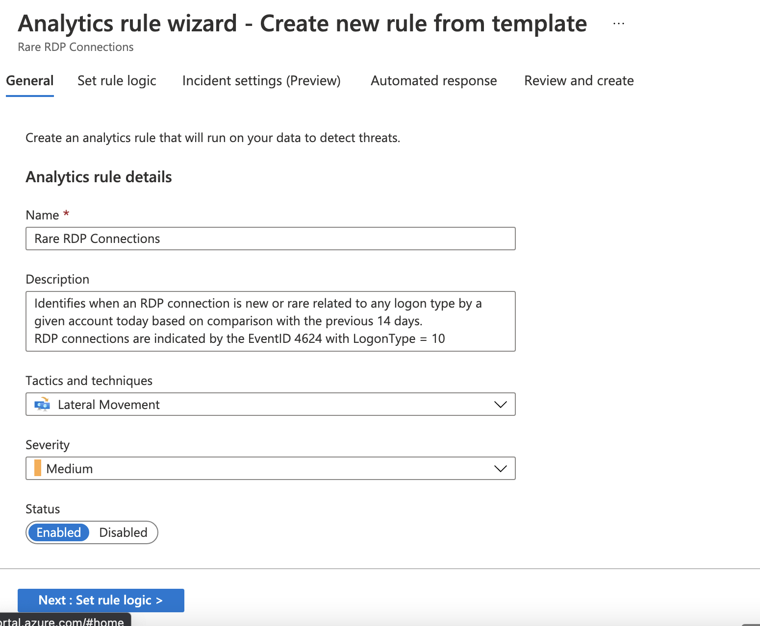 How to create alerts from Azure sentinel in log analytics – 7 IT & Security