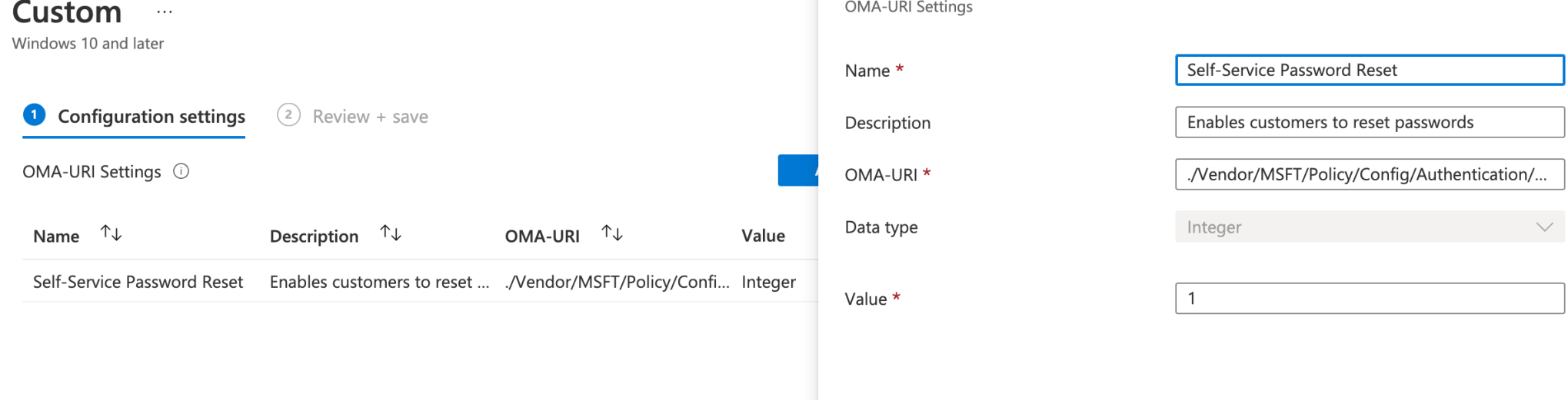 Self service password reset – Intune – 7 IT & Security